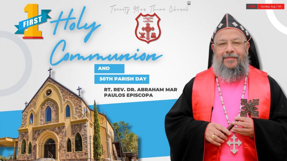 50th Parish Day & First Holy Communion – Sunday, 11th August 2024 ...
